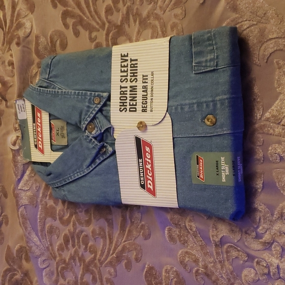 Dickies | Shirts | Men Shirt Denim Button Down Collar | Poshmark
